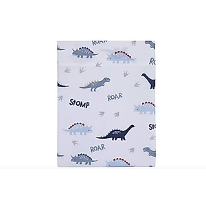 Parent's Choice 4-Piece Toddler Bedding Set, Blue, Dino