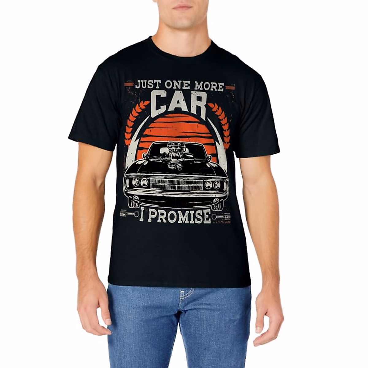 Just One More Car I Promise Gift Funny Car Lover Mechanic T-Shirt