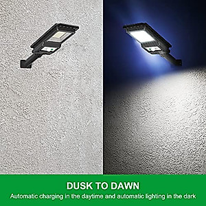 Engrepo Solar Lights Outdoor, 1000LM 156 LEDs Solar Powered Motion Sensor Light, Security Waterproof Solar Flood Light for Yard, Fence, Garden, Patio, Front Door, Shed, Deck, Path. 4 Pack