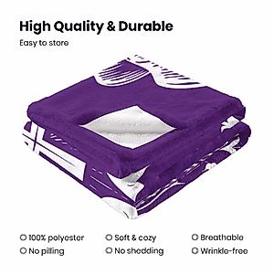 NIAXAYER Gift for Pastors Wife Throw Blanket, A Great Appreciation Gift Idea for Pastors Wives,to Our Pastor's Wife Blanket Gifts 50 * 60in