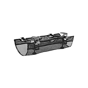 Mount Plus CC11-7 Under Desk Mesh Cable Management Tray, No Drill Wire Management for Wire, Power Strip Holder, Cord Organizer, Wire Management for Office and Home with Flame-Resistant Material