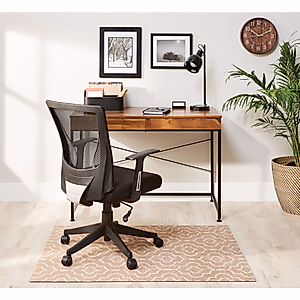 Realspace® 44"W Valdi Computer Desk, Brown