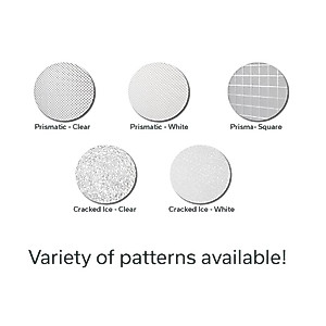 F12-100/2246-8 Pack Replacement Fluorescent Light Cover Panels - Clear Prismatic Acrylic 22.5" x 46.5" x .100"; Priced PER Package