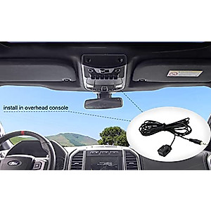 YULU Car Mic 3.5mm for Ford F150 Fusion Ranger Escape Vehicle Head Unit Audio Stereo Radio Microphone