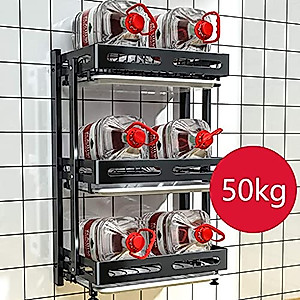 FEHUN Sinks,3-Layer Foldable Wall-Mounted Stainless Steel Drain Rack with Drain Pan,Storage Rack