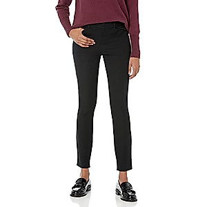 GAP Womens Skinny Ankle in Bi-Stretch Pants, True Black V2, 10 Short US