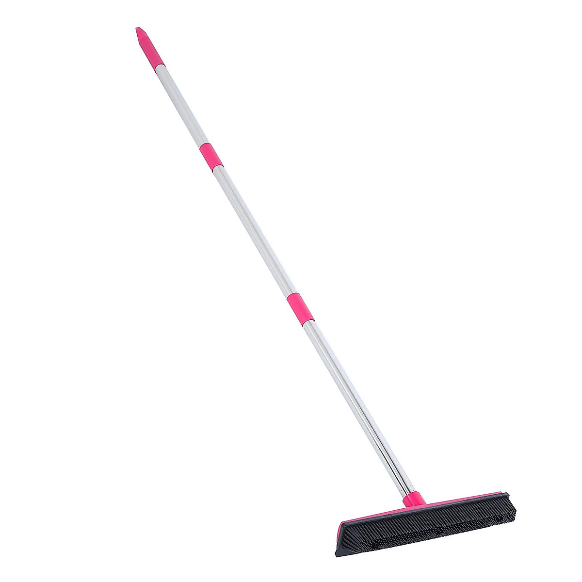 Broom Floor, Multifunction Telescopic Floor Carpet Broom Pet Hair Sweeper Tools()