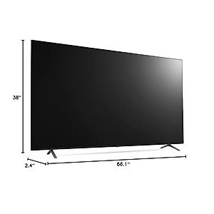LG 75” 75UR340C9UD UR340C Series UHD Commercial TV with Management Software, Scheduler and Certified Crestron Connected, Black