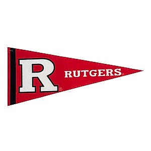 Rutgers Mini Pennant - Size: 4" x 9" - Officially Licensed - 1 Pennant Per Pack