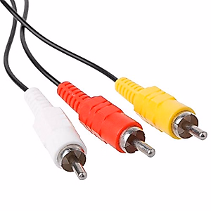 1.8m 9-Pin Audio Video to RCA AV Cable Connection Cord for Sega 2/3