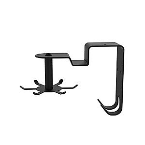 360° Rotating Hook with Phone Holder for Home Kitchen Bathroom Bedroom Universal Hanger