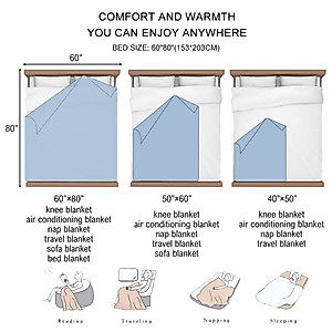 to My Girlfriend Blanket Girlfriend Gifts I Love You Blessing Sweet Sayings Quote Throw Blankets Birthday Gifts for Her Anniversary Soft Blankets for Bed Sofa and Couch 60x50 inch