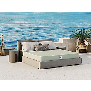 Mielmoon Waterproof Foam Mattress Vinyl Multipurpose Firm Plush, Double Sided Made in USA (Twin, 7)