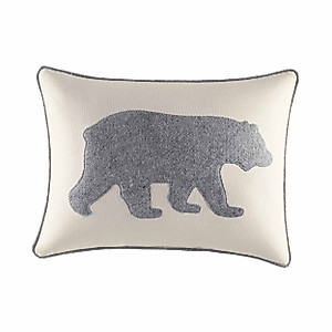 Eddie Bauer - Queen Quilt Set, Reversible Chambray Bedding with Matching Shams, Super Soft Wrinkle-Resistant Home Decor for All Seasons (Hidden Lake Blue, Queen)