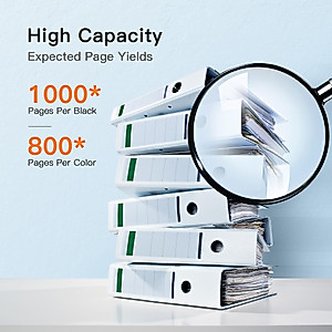 E-Z Ink (TM Remanufactured Ink Cartridge Replacement for Epson 127 T127 to use with NX530 625 WF-3520 WF-3530 WF-3540 WF-7010 WF-7510 7520 545 645 (6 Large Black, 2 Cyan, 2 Magenta, 2 Yellow) 12Pack