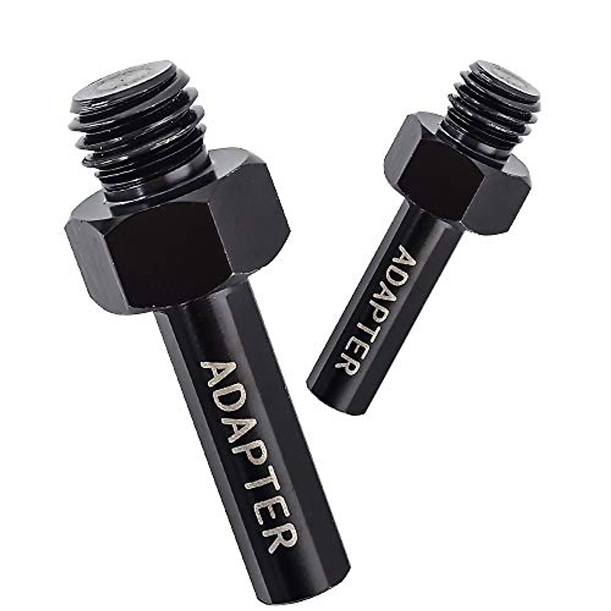 2Pcs/Lot Adapter for Threaded Diamond Core Drill -1/2"Triangle to 5/8"-11 Male (1/2“)