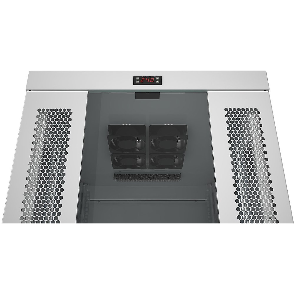 42U Server Rack Cabinet Gray 35" Deep IT Data Network Enclosure/Free Accessories !!!