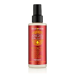 Creme of Nature, Argan Oil for Hair, Perfect 7-in-1 Leave-in Treatment, for Healthy Hair with Exotic Shine, 5.1 Fl Oz (Package May Vary)