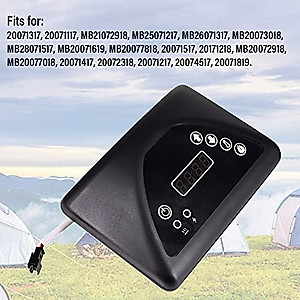 Digital Electric Smoker Control Panel with LED Digital Display Fits for Masterbuilt MB20071317 20071117 21071218 and More Masterbuilt Digital Electric Smoker Models Replace 9907160014