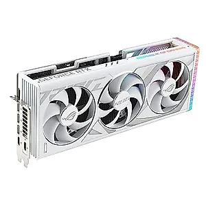 ASUS ROG Strix GeForce RTX™ 4090 White OC Edition Gaming Graphics Card (PCIe 4.0, 24GB GDDR6X, HDMI 2.1a, DisplayPort 1.4a)