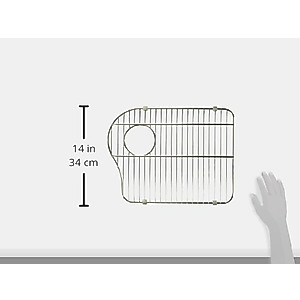 Kohler 5133-ST Hartland Stainless Steel Sink Rack for Left-Hand Bowl 16.88 X 13.13 X 1.06