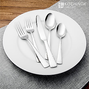 Kitchinox Perles 20-piece Stainless Steel Silverware Set, Flatware Service for 4