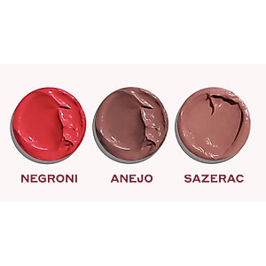 Bite Midnight Mood Mini Power Move Creamy Matte Lip Crayon Stick Trio Negroni Anejo Sazerac