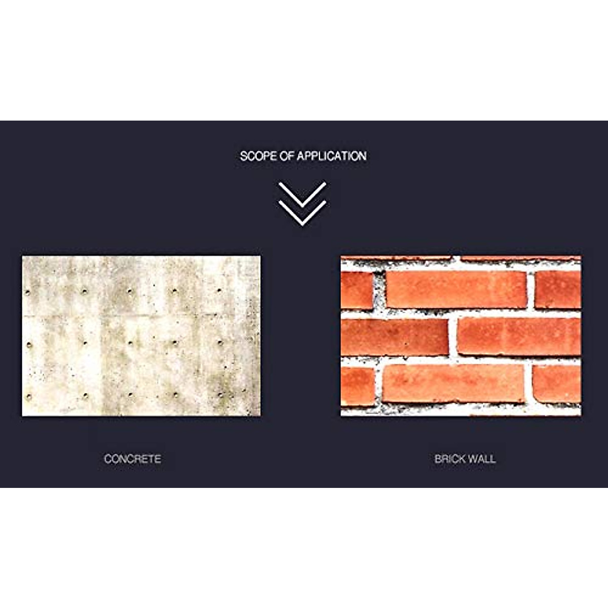 Lag Bolt Kit for Mounting TV Bracket Into Wood Or Concrete - Includes Heavy Duty Bolts, Fischer Concrete Anchors and 2 Drill Bits