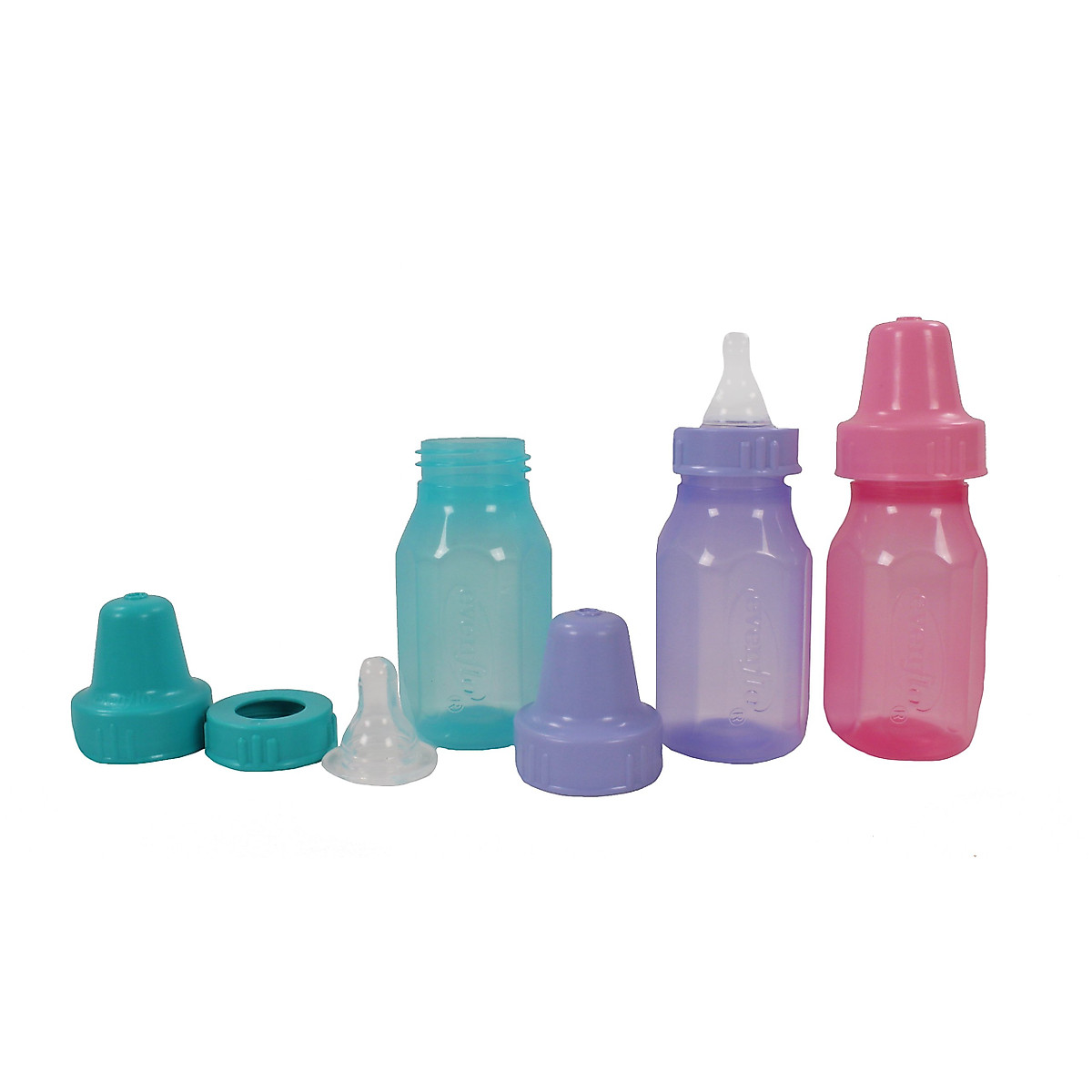 Evenflo Classic Tinted, 4 Ounce, 3-Count (Colors may vary) (Discontinued by Manufacturer)