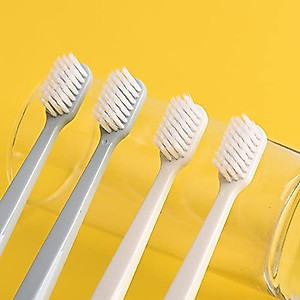 HiTuYi Manual Disposable Toothbrush Hotel Toothbrush Soft Bristle Travel with Toothpaste Individually Wrapped Paper Box 30pcs per Case