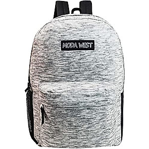 12-Pack 17” Sport Backpacks with 50 Piece School Supplies Kits – Bulk Bundle Essential for Elementary, Middle, and High School Students, 12 Assorted Styles