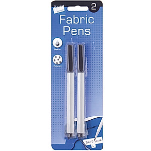 Just stationery Permanent Fabric Marker Pen (Pack of 2)