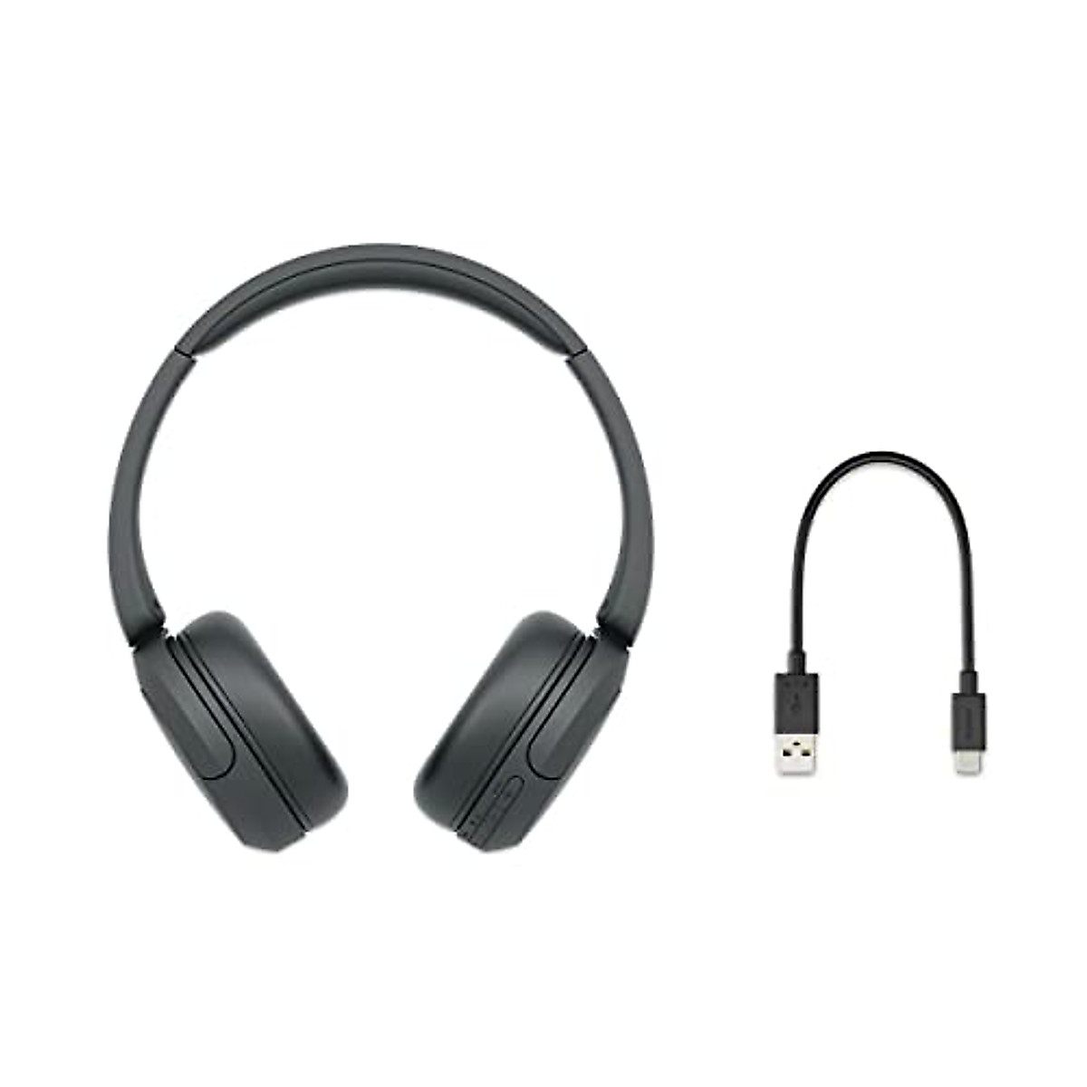 Sony WH-CH520 Wireless Headphones Bluetooth On-Ear Headset with Microphone, Black New (Renewed)