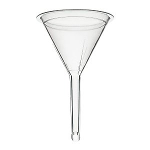 EISCO Filter Funnel, 3" - Polyethylene Plastic - Resistant to Acids & Alkalis - Great for Laboratory, Classroom or Home Use