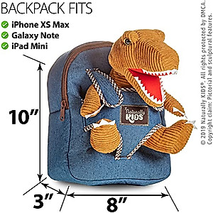 Naturally KIDS Small Dinosaur Backpack
