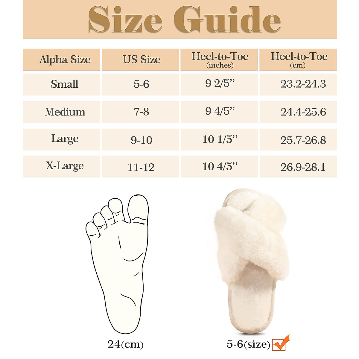 Ankis Women White Fuzzy Fluffy Slippers Soft Cozy Plush Memory Foam Slipper Open Toe Bedroom Comfy Cross Band for Womens