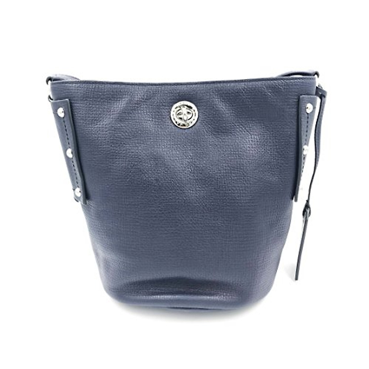 Marc Jacobs Marc M0007255-484 C-Lock Bucket Ink Blue Crossbody Women's Handbag (Ink Blue)