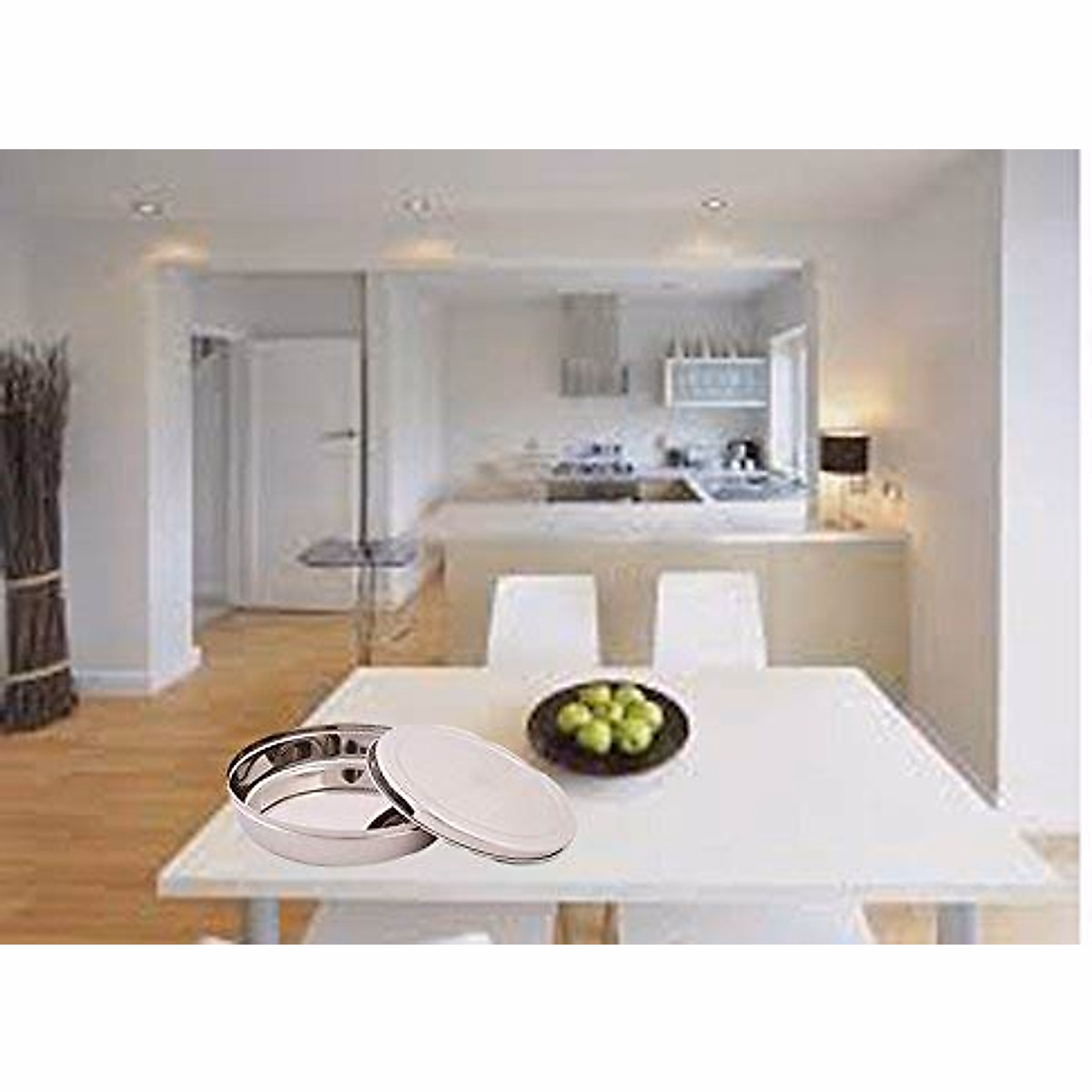 100% Stainless Steel Food Storage Containers | Storage Box | Storage Box (Puri Dabba)