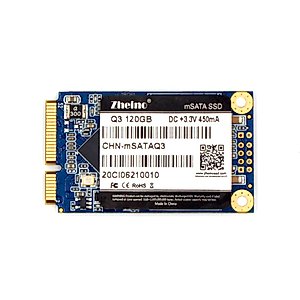 Zheino 120GB mSATA SSD Q3 Internal Solid State Drive for Mini Pc Notebooks Tablets Pc