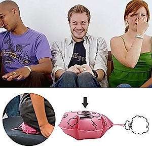 YUESUO [3 Pack] No Powder Whoopee Cushion Set Woopie Cushion Party Favor Joke Ideas for [6 Inch][No Automatic Inflation][Reward][Prank Gag][Novelty Trick Joke] Gift and Toy for Kids,Boys,Girls