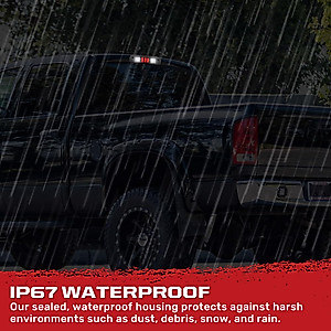Recon 264118BK LED Third Brake Light Kit 2002-2006 Dodge RAM 1500 & 2003-2006 RAM 2500/3500 - Smoked Lens