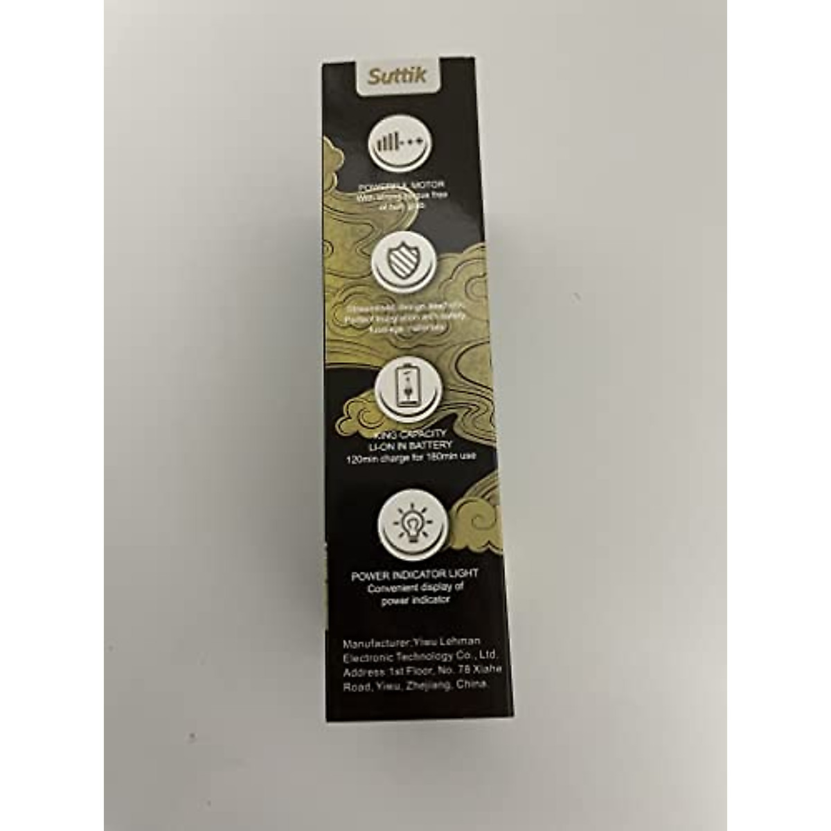 Suttik Professional Hair & Beard Trimmer for Barber, T-Blade Hair Edgers Clippers, Gold Knight Close-Cutting Trimmers, Cordless Clippers for Hair Cutting, Gift for Men