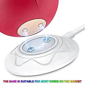 Rose Toy Charger, Rose Charger, Replacement Rose Toy Charger, Standing Magnetic Adapter Fast Charging USB Cable Cord Replacement Base Dock Station for Rose Massagers Only, 2.5Ft