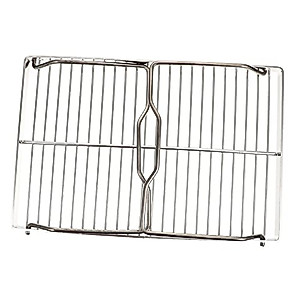 GANAZONO Grill Folding Bracket Fishing Grill Grate Metal Barbecue Grill Stainless Steel Grill Grate Folding Campfire Grill Barbecue Rack Portable Grills Collapsible Campfire Grill Burner