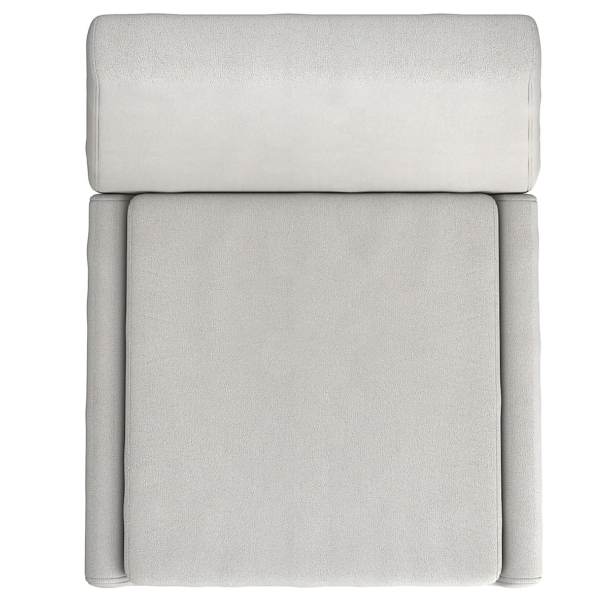 !nspire Contemporary Fabric and Metal Dining Chair, Set of 2 - Beige and Black