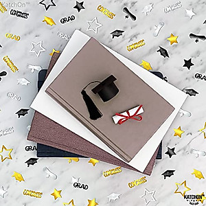 KatchOn, Congrats Grad Graduation Confetti 2023 - Pack of 1000 | Grad 2023 confetti for 2023 Graduation Decorations | Graduation Table Decorations | Graduation Decorations Class of 2023 Decorations