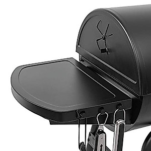 King-Griller Gambler Barrel Style Charcoal Grill