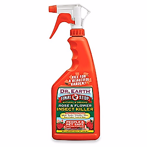 Dr. Earth 8008 Ready to Use Rose and Flower Insect Killer, 24-Ounce