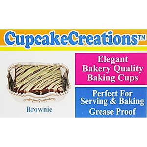 Cupcake Creations 32 Count Brownie & Appetizer Liner