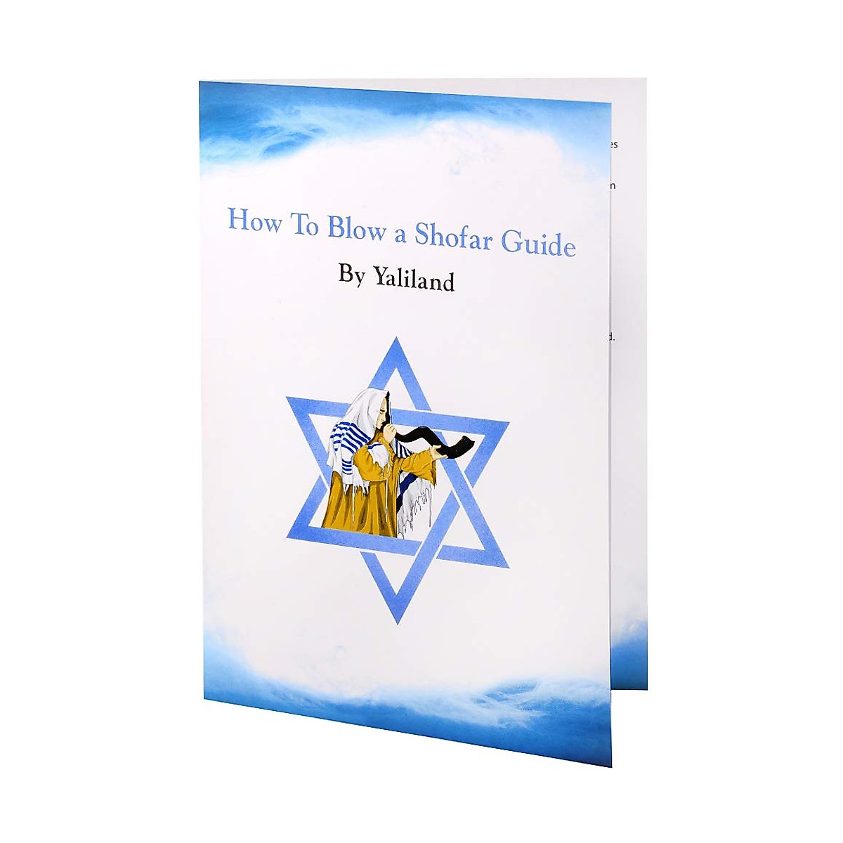 SHOFAR Full Natural Kosher Kudu Horn 40''-42" + Bag + Guide + Spray by Yaliland